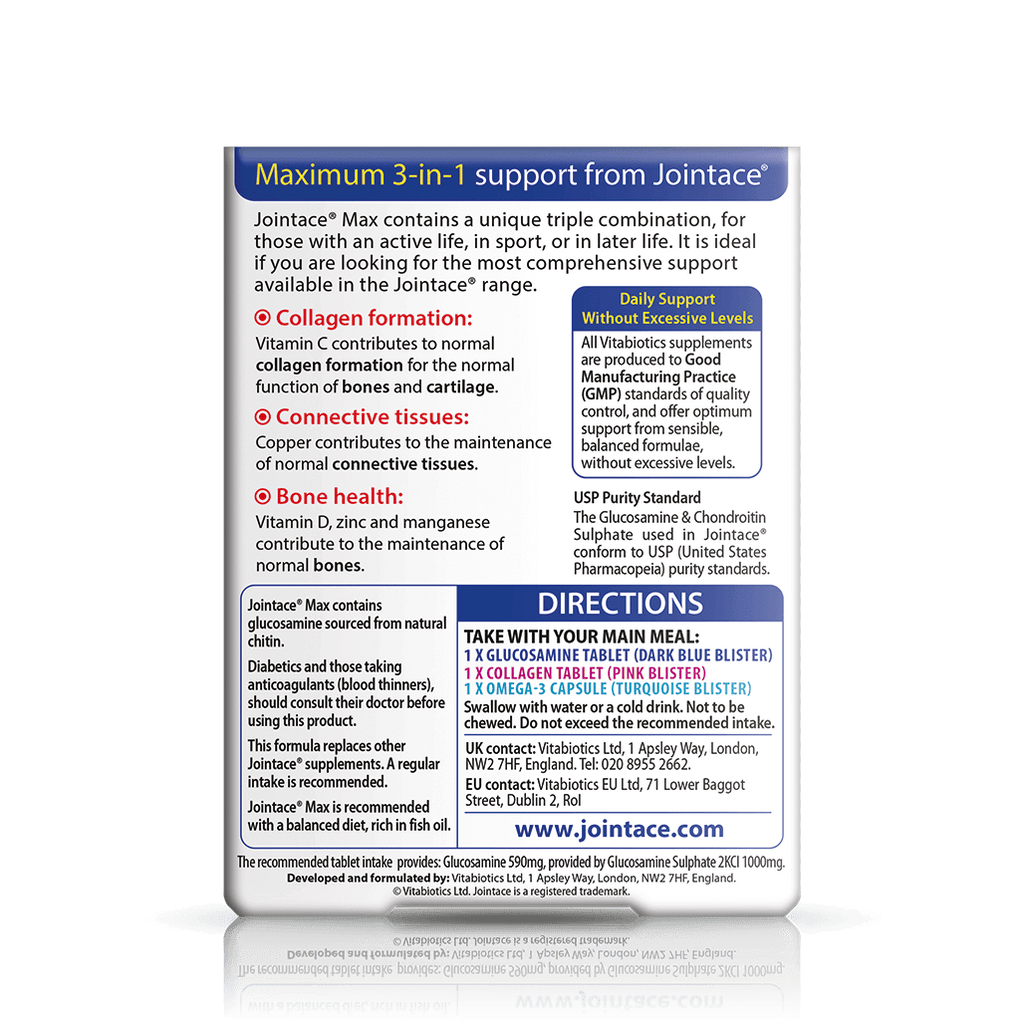 Jointace® Max | Cartilage & Bone Health | Vitabiotics