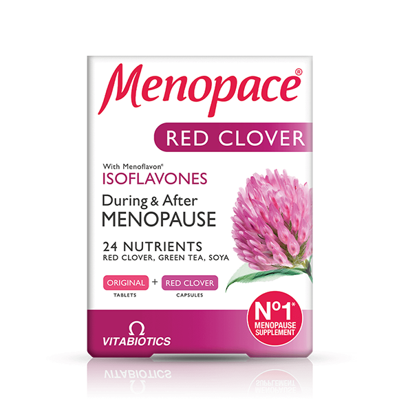Menopace® Red Clover | Menopause Supplement | By Vitabiotics