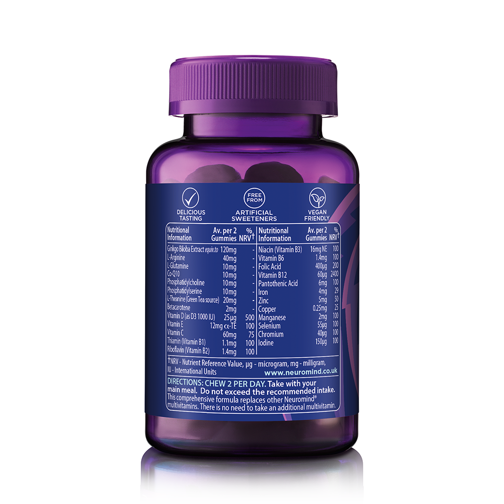 Neuromind Gummies | Gummy Vitamins for Brain | Vitabiotics