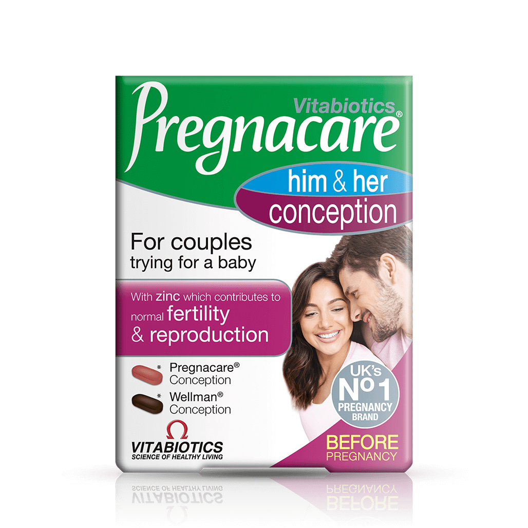 Pregnacare® Him & Her Conception Tablets | By Vitabiotics