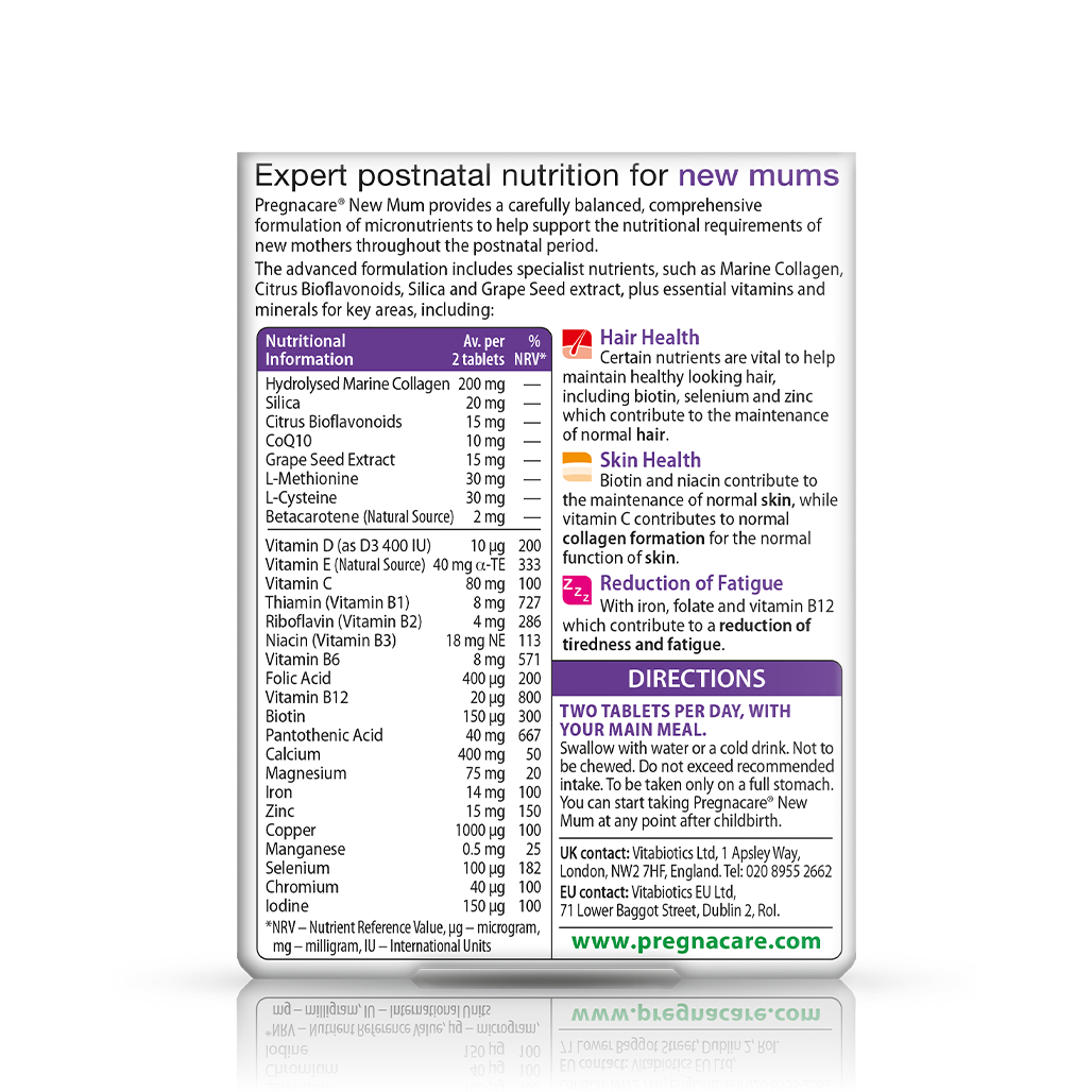 Pregnacare® New Mum | Postnatal Vitamins | Vitabiotics