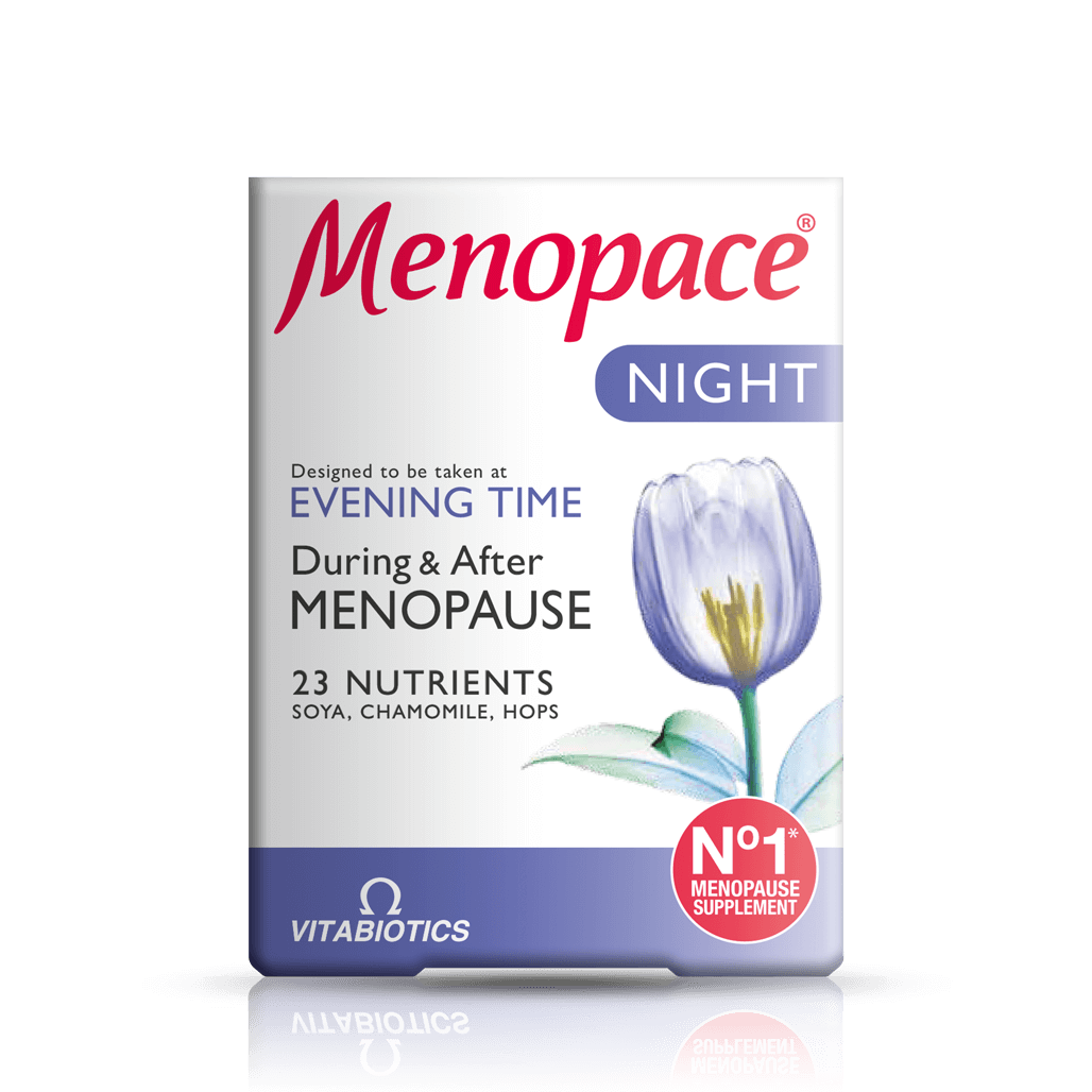 Menopace® Night By Vitabiotics | Menopause Supplement