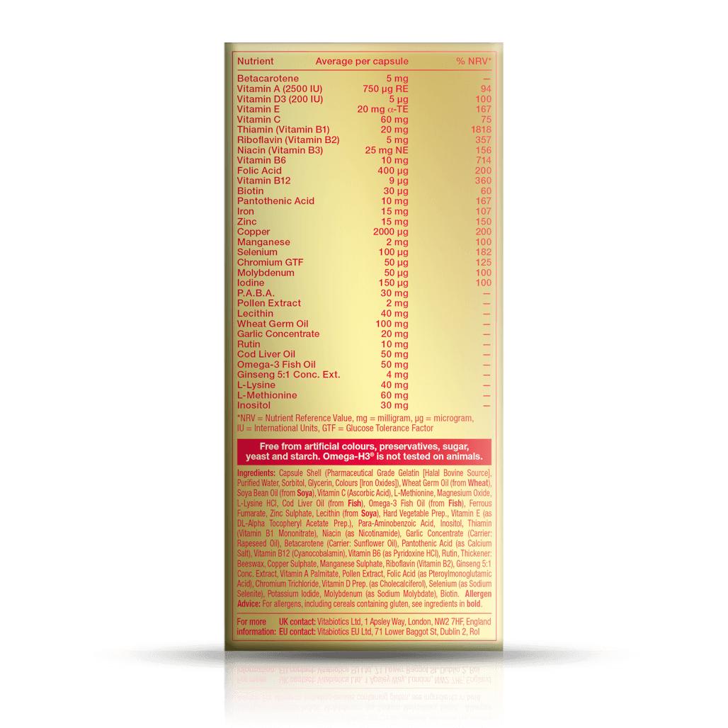 Omega-H3 Original | Omega H3 Supplement | Vitabiotics