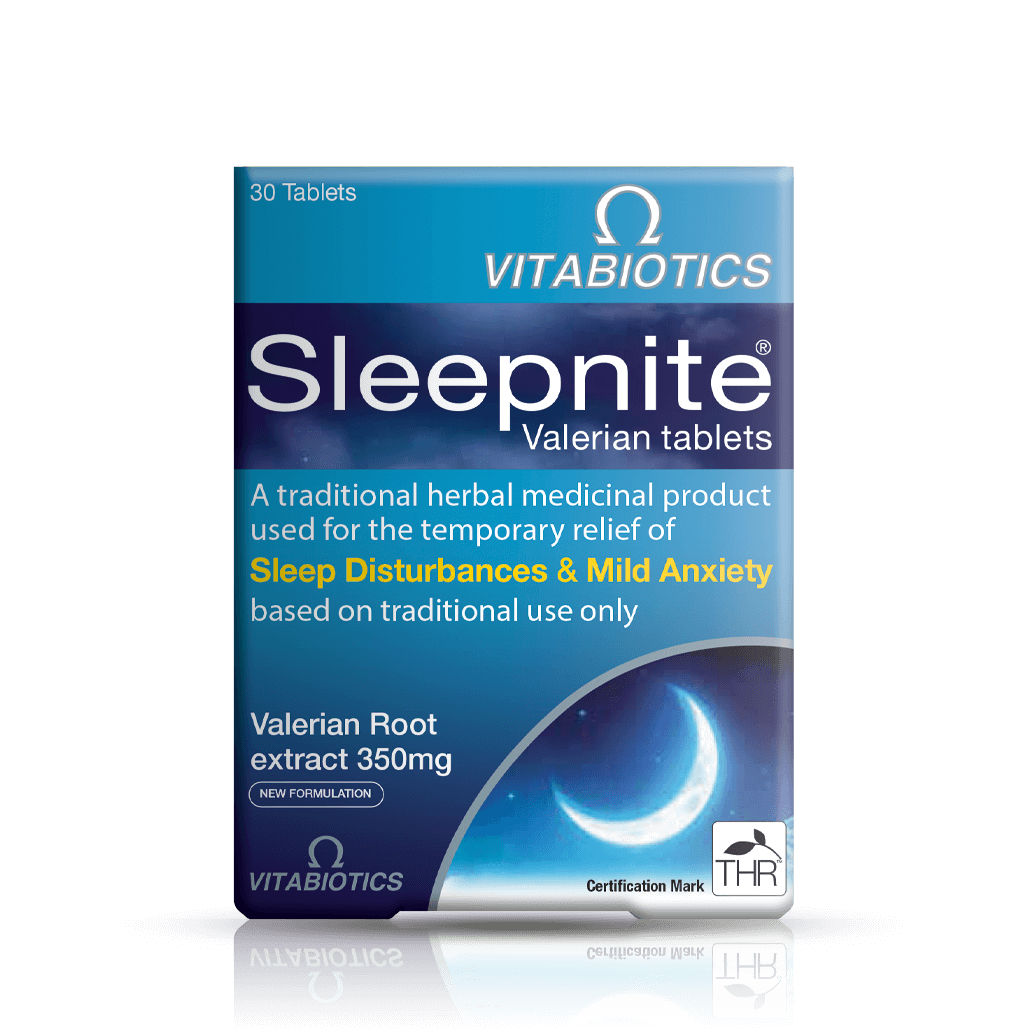 Sleepnite | Valerian Tablets | Vitabiotics®