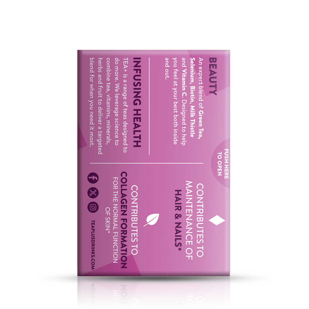 TEA+ Beauty Vitamin Tea | Vitamin Tea Bags | Vitabiotics