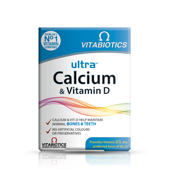 Ultra Calcium Tablets | With Vitamin D | Vitabiotics