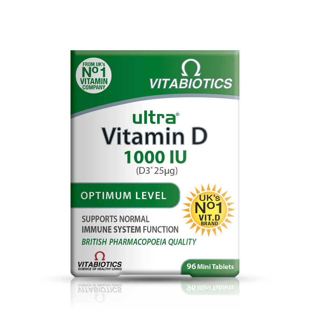 Ultra Vitamin D 1000IU By Vitabiotics® | Vitamin D Tablets