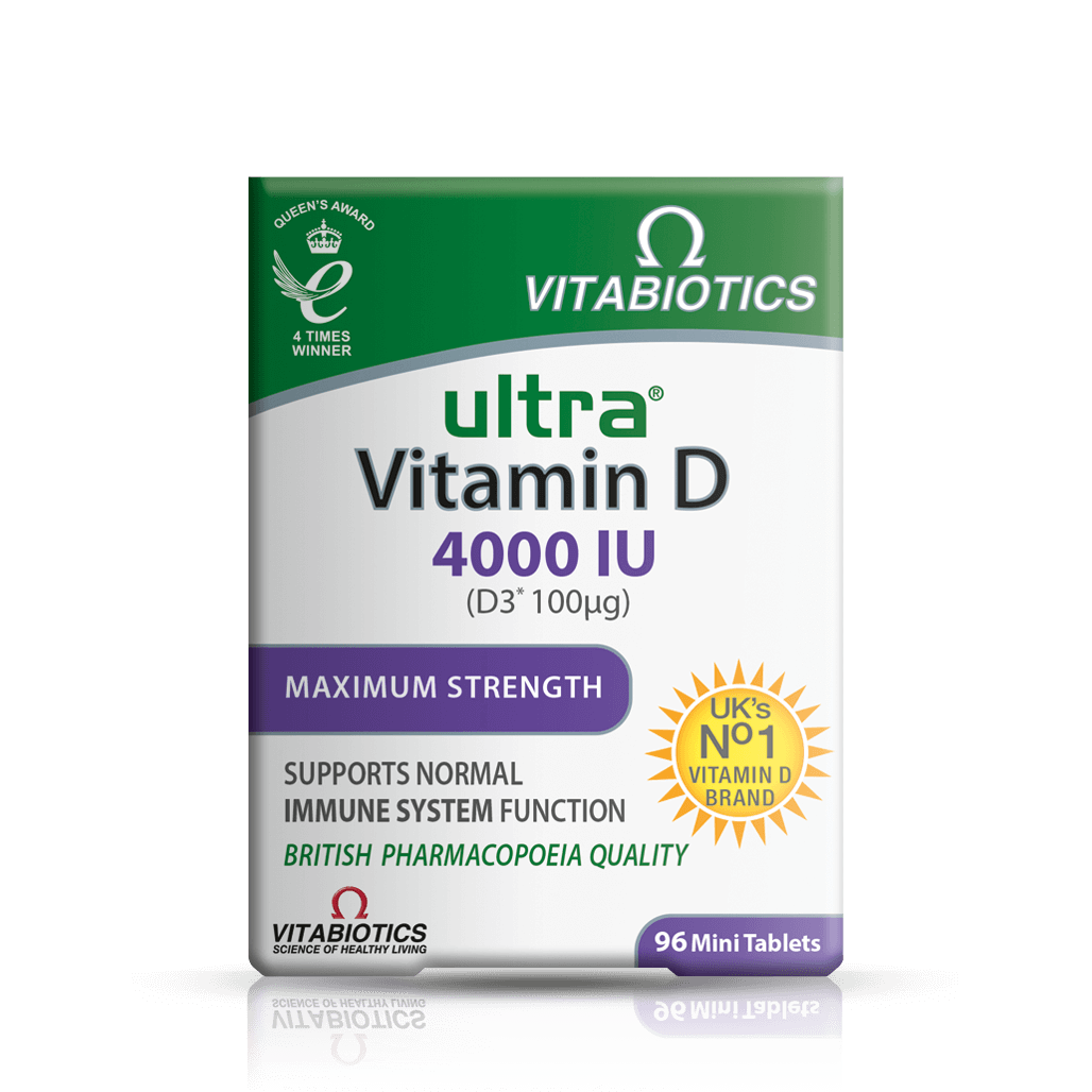 Ultra Vitamin D 4000IU By Vitabiotics® | Vitamin D Supplements