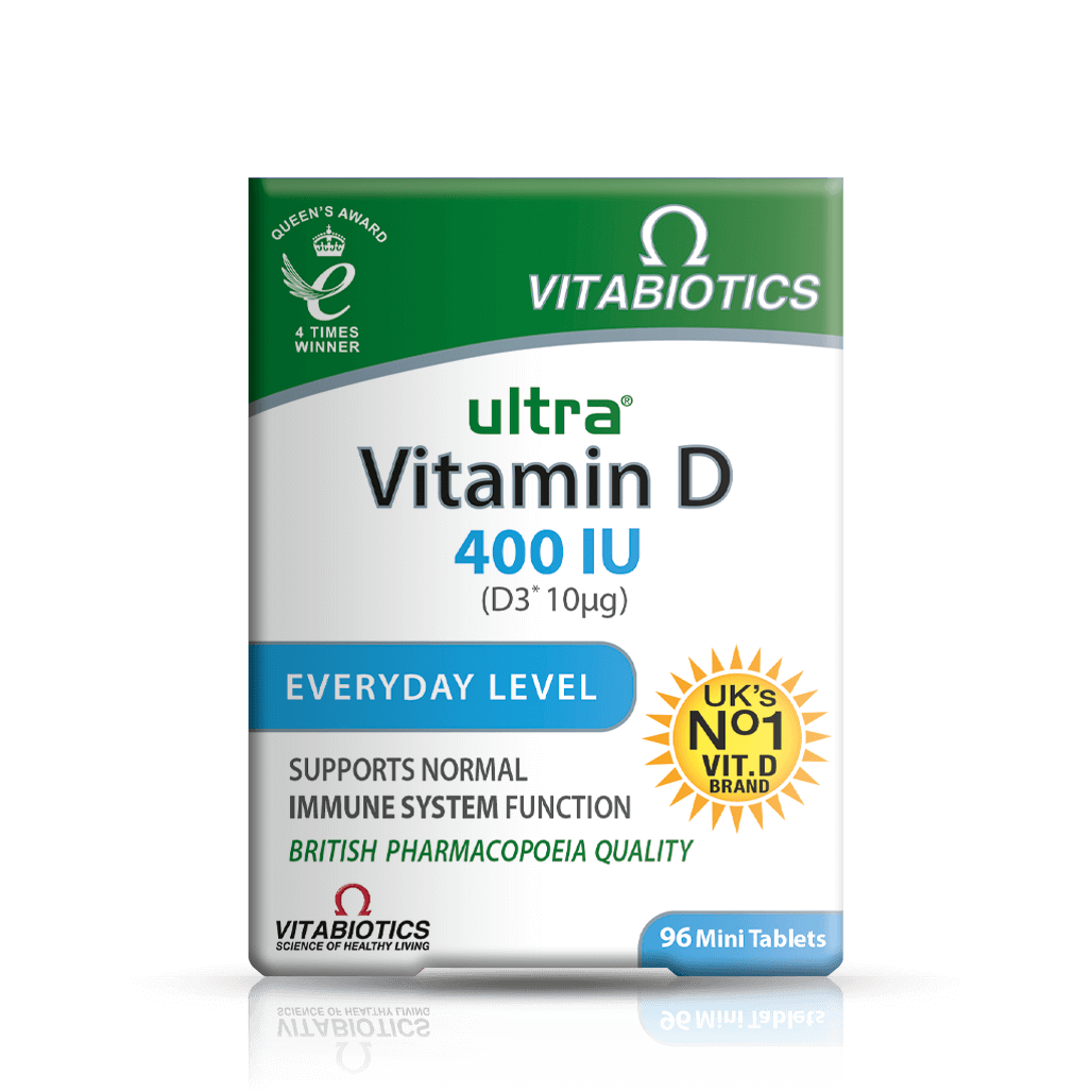 Ultra Vitamin D 400IU By Vitabiotics® | Vitamin D Tablets