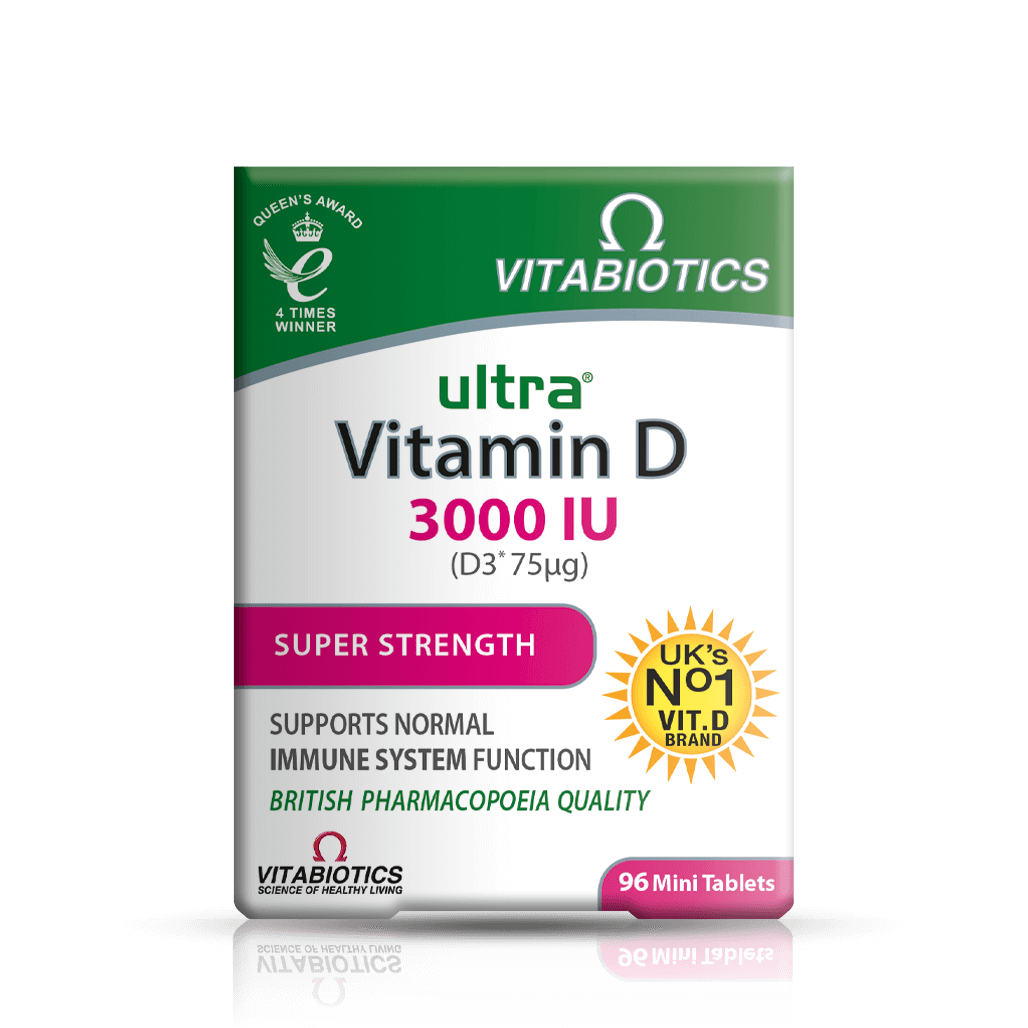 Ultra Vitamin D 3000IU By Vitabiotics® | Vitamin D Tablets