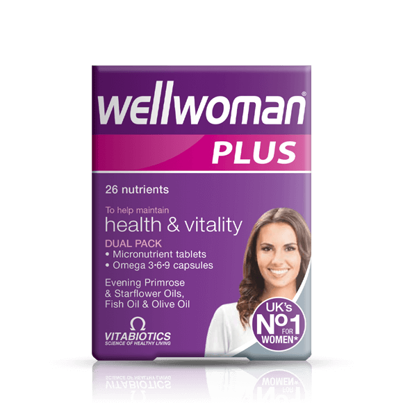 Wellwoman® Plus Omega 3-6-9 By Vitabiotics