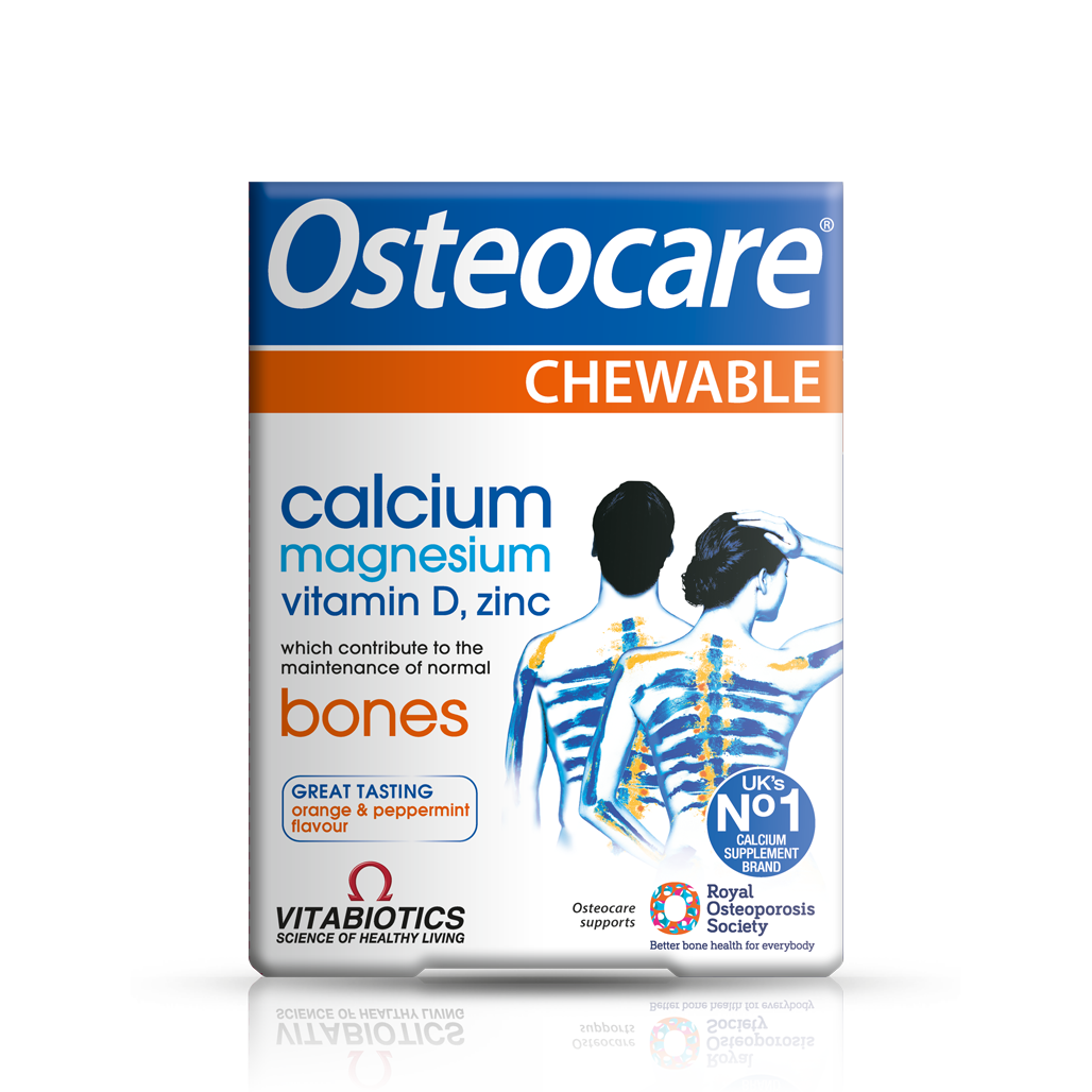 Osteocare® Chewable | Calcium Tablets | Vitabiotics
