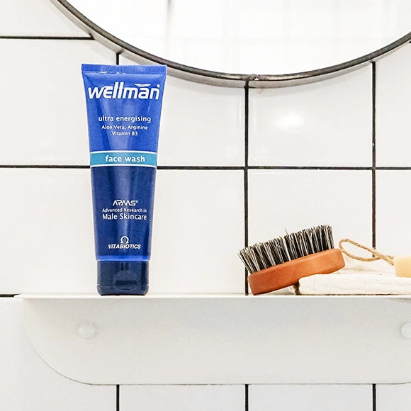 Men's Nutrient-Enriched Face Wash By Wellman® | Male Skincare