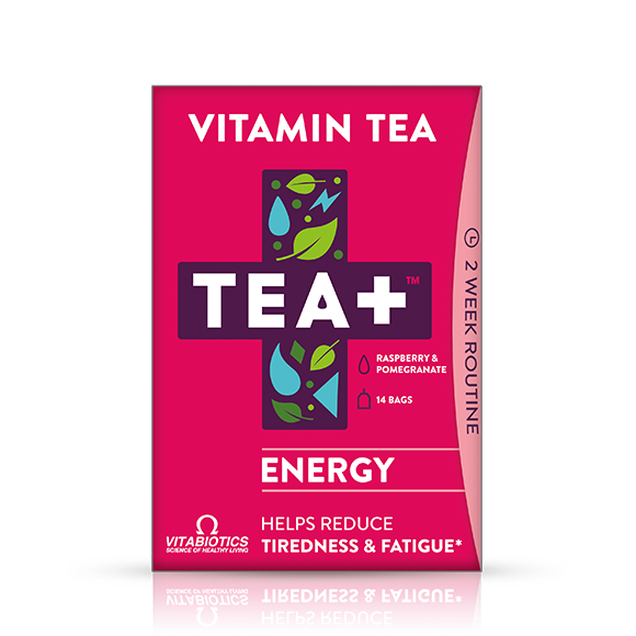 TEA+ Energy Vitamin Tea | Vitamin Tea Bags | Vitabiotics