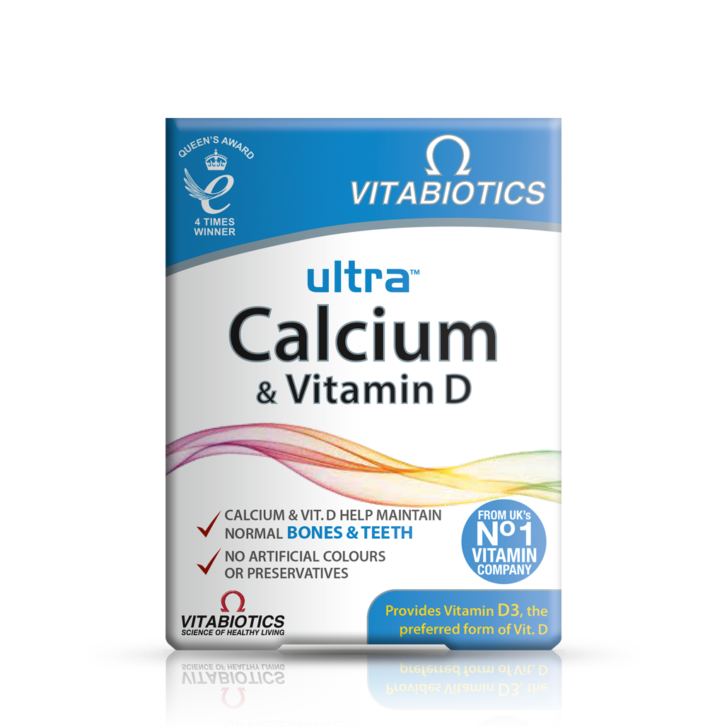Ultra Calcium Tablets | With Vitamin D | Vitabiotics