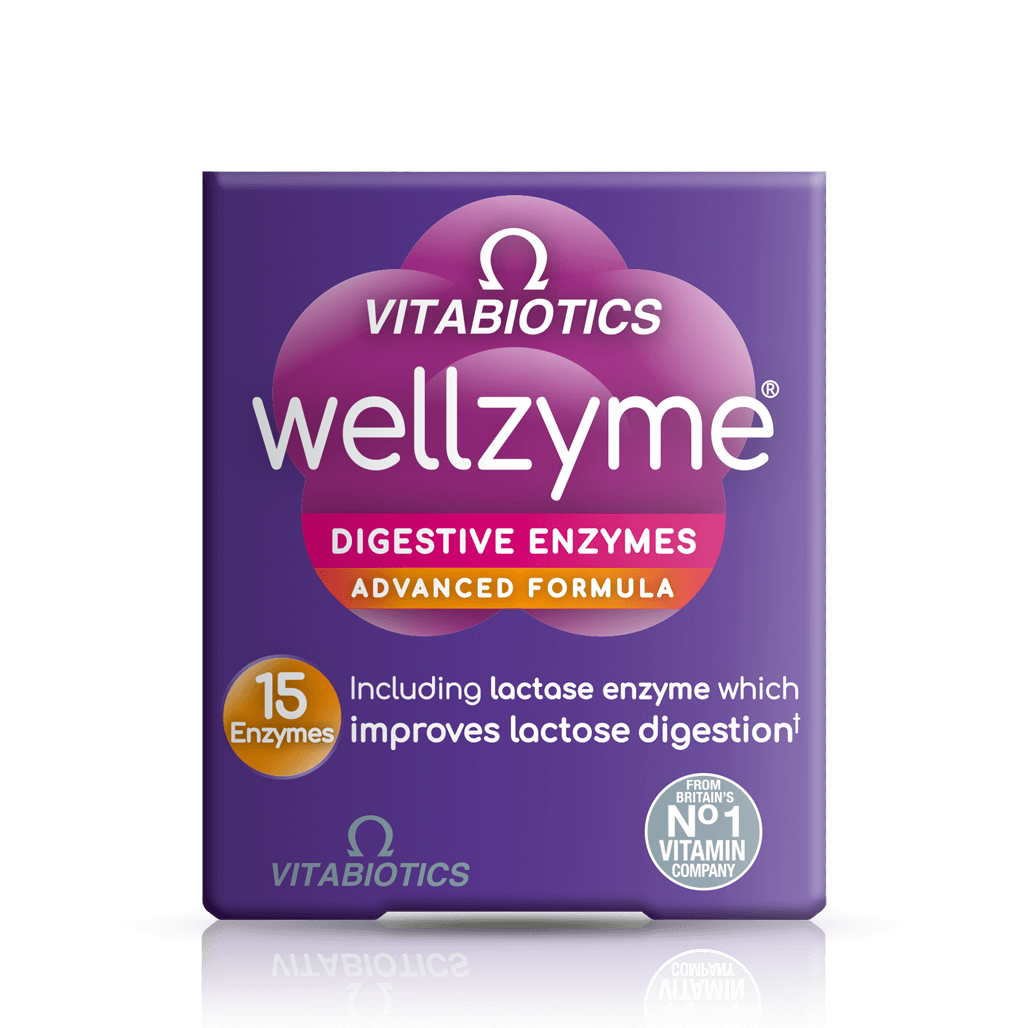 Wellzyme Digestive Enzymes Advanced | Vitabiotics