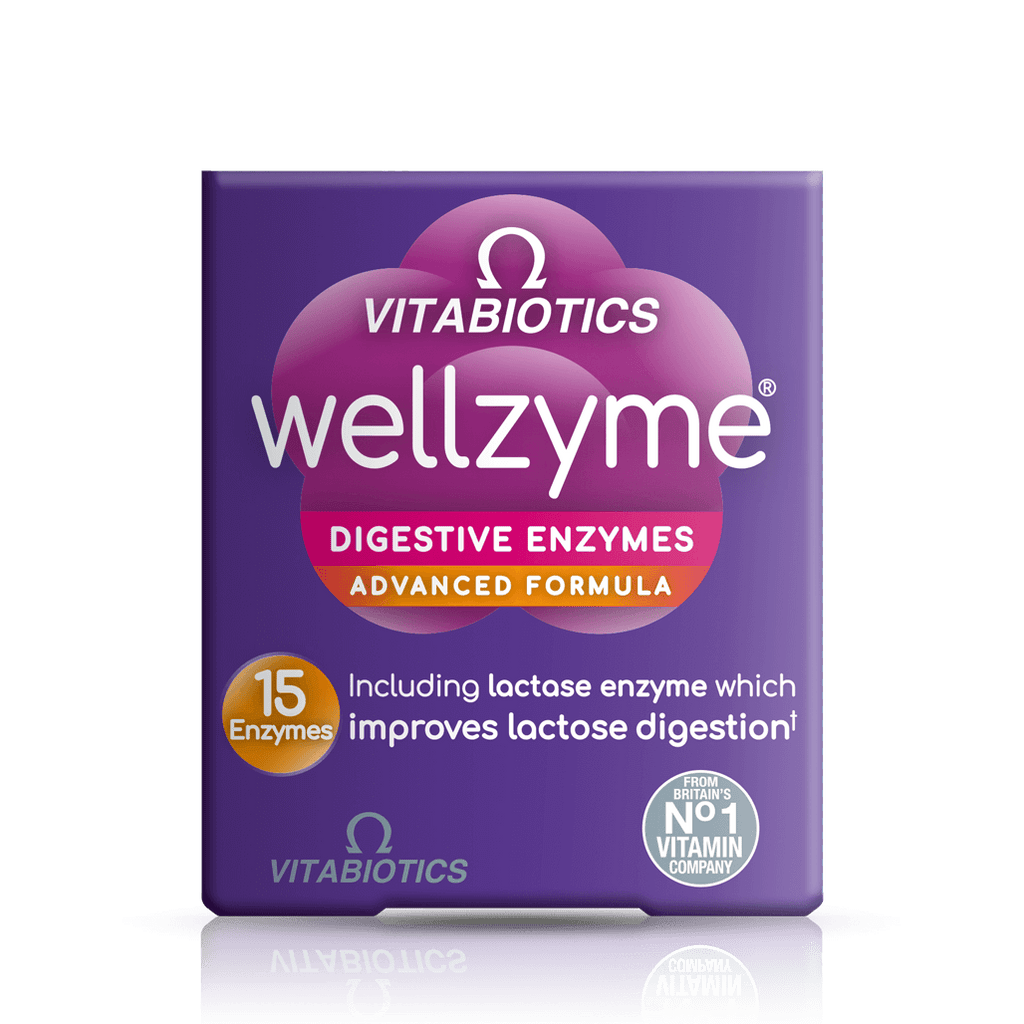 Wellzyme Digestive Enzymes Advanced | Vitabiotics