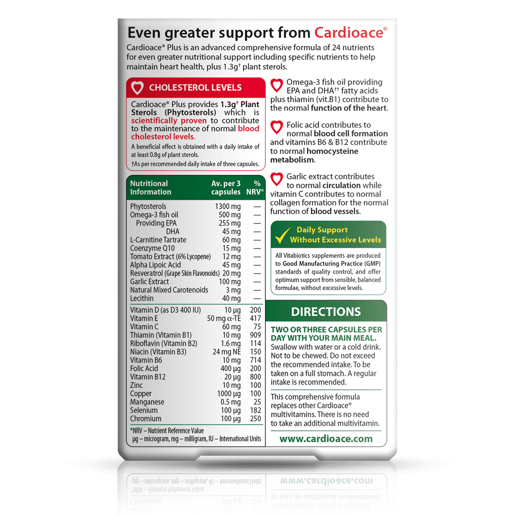 Cardioace® Plus | Heart Health Supplement