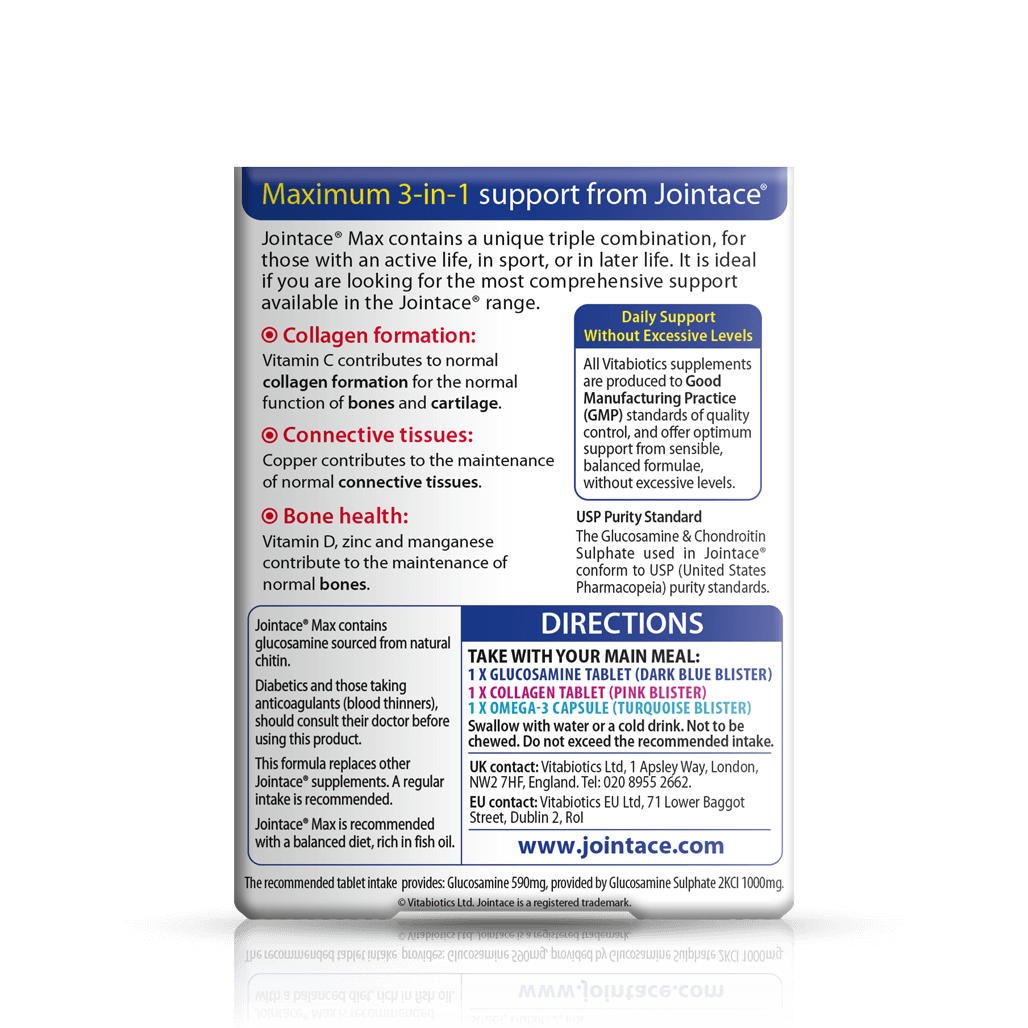 Jointace® Max | Cartilage & Bone Health | Vitabiotics