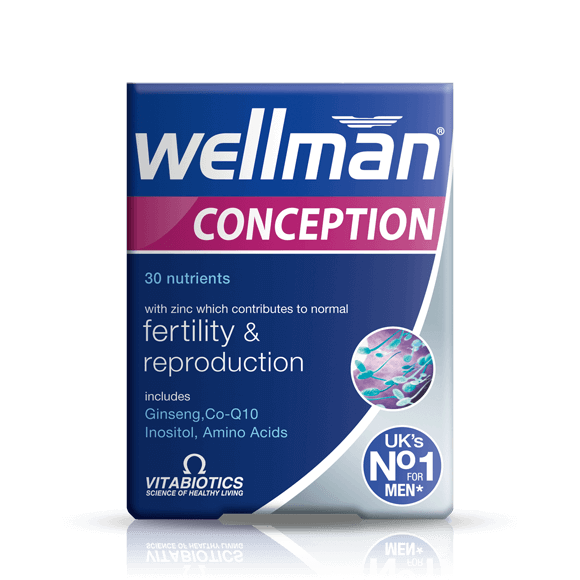Wellman® Conception Tablets For Men | By Vitabiotics