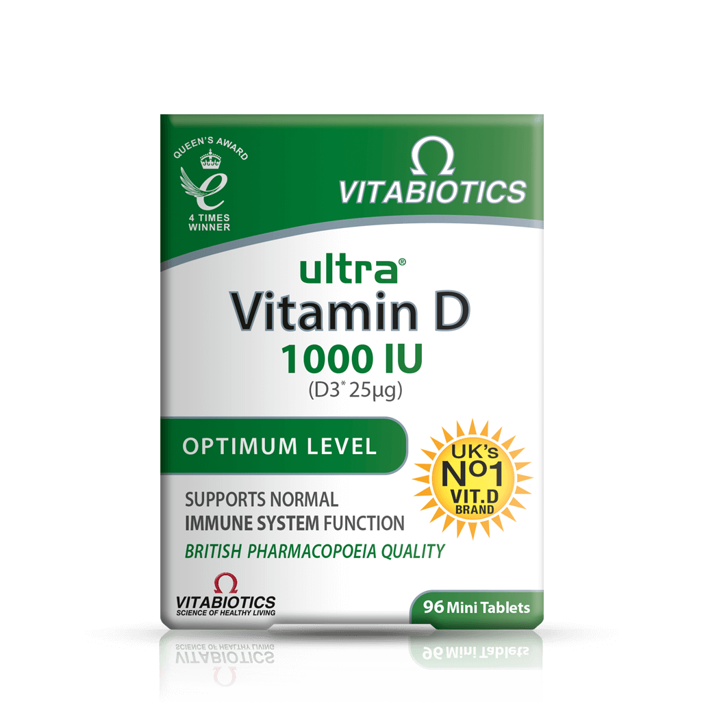 Ultra Vitamin D 1000IU By Vitabiotics® | Vitamin D Tablets