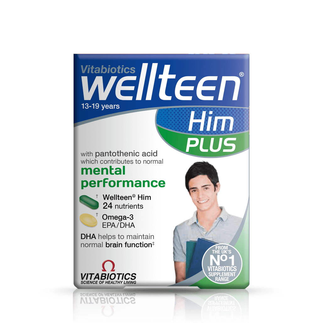 Wellteen® Him Plus | Teen Supplement | Vitabiotics